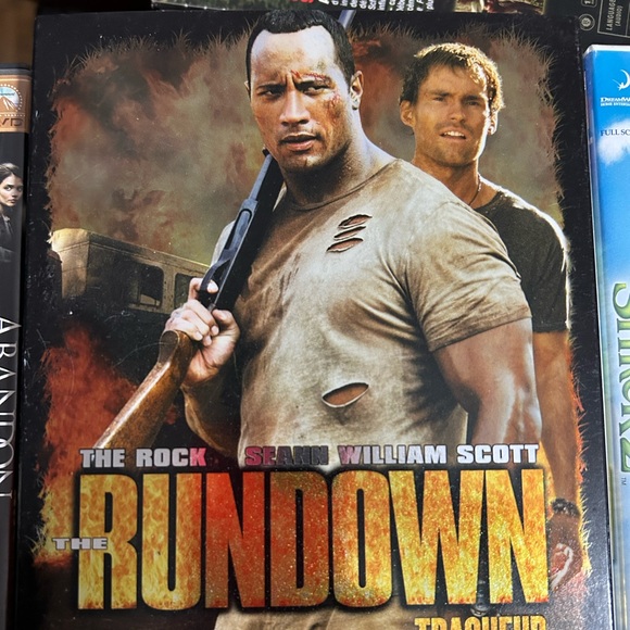Media | The Rundown Dvd The Rock Dwayne Johnson Seann William Scott ...